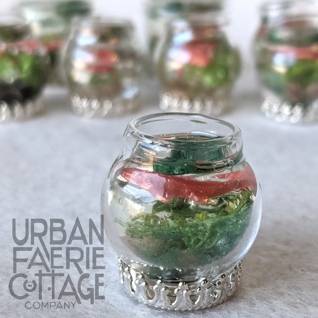 Fairy Fish bowl miniature, fairy accessories, tiny fairy fish tank ...